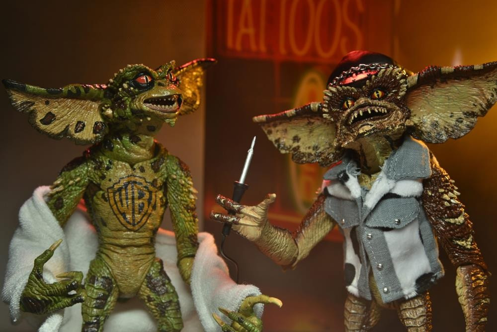 Gremlins Tattoo 7-Inch Scale Action Figure 2-Pack by NECA - RetroFestive.ca