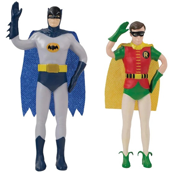 Batman and Robin 6-Inch Bendable Figures - RetroFestive.ca