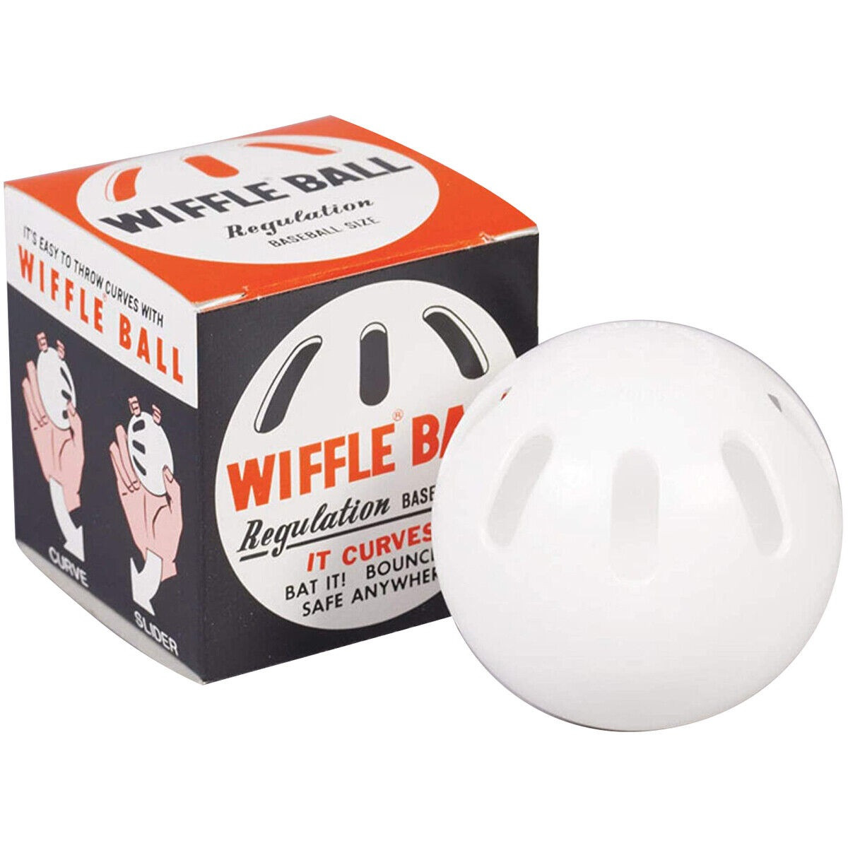 Regulation Wiffle Ball in Retro Box - RetroFestive.ca