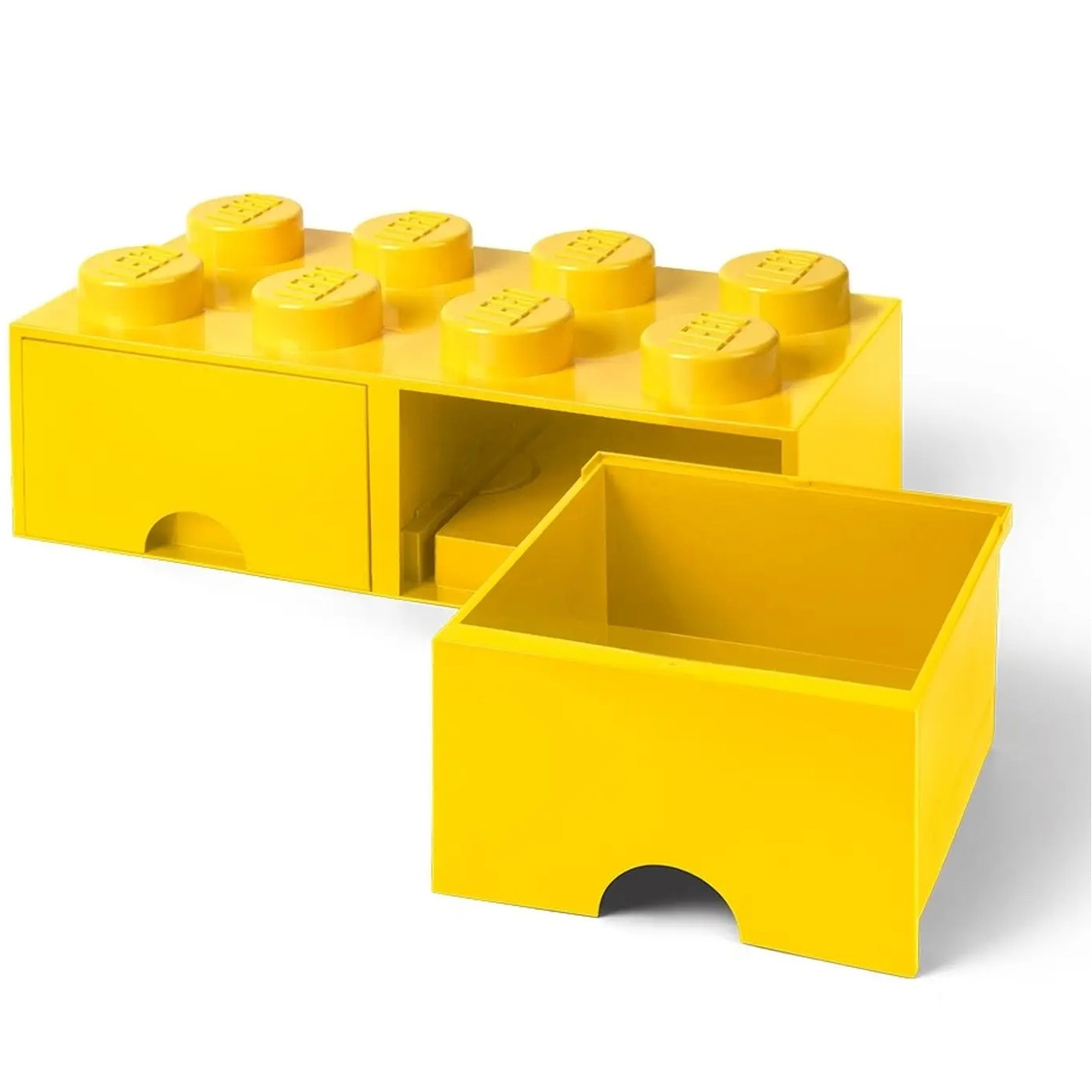 LEGO 8-Stud Yellow Storage Brick Drawer - RetroFestive.ca