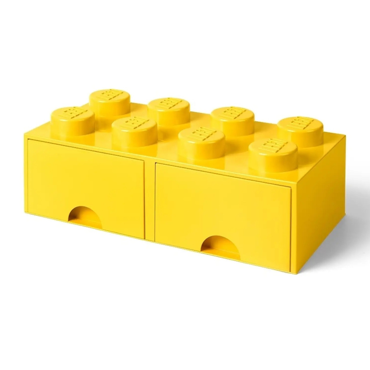 LEGO 8-Stud Yellow Storage Brick Drawer - RetroFestive.ca