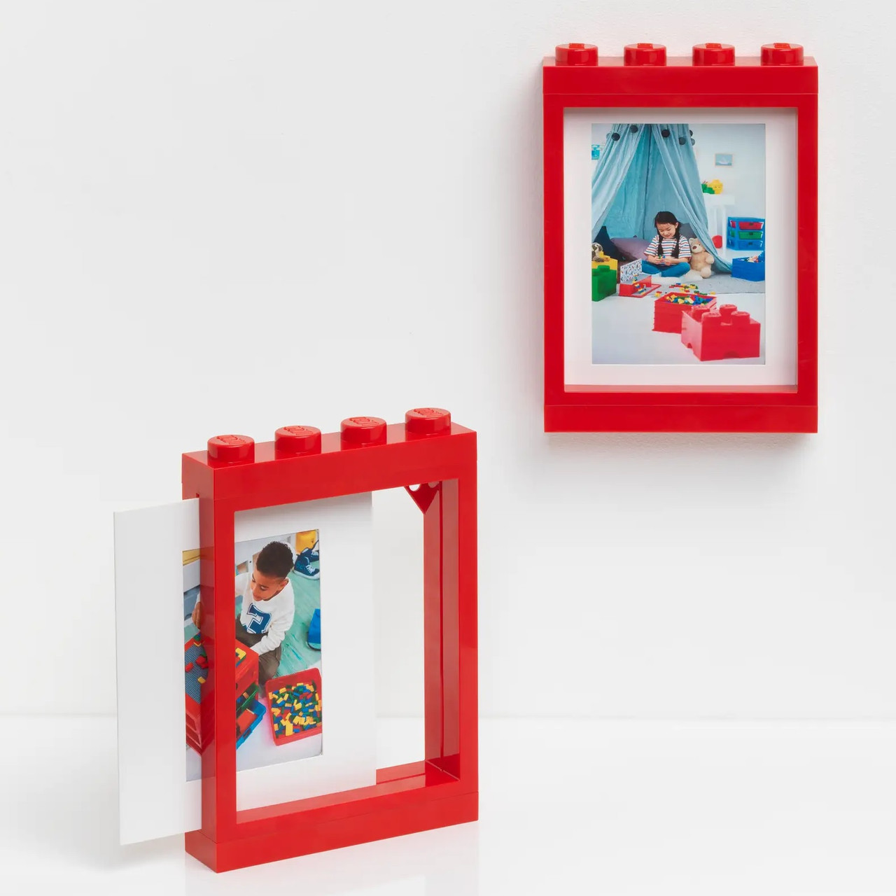 LEGO Picture Frame - Red - RetroFestive.ca