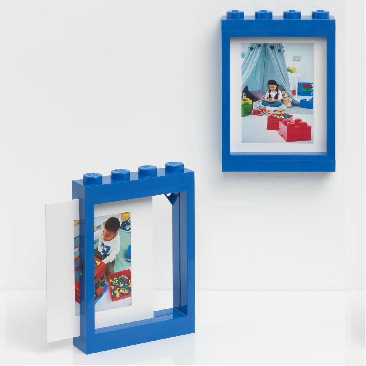 LEGO Picture Frame - Blue - RetroFestive.ca