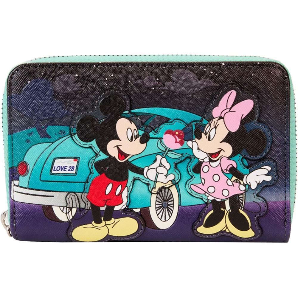 Disney Mickey & Minnie Date Night Wallet by Loungefly - RetroFestive.ca