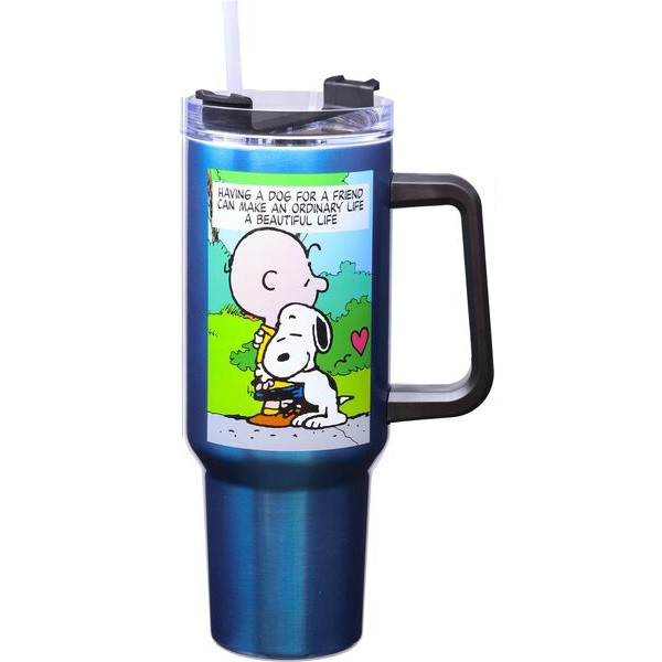 Peanuts 40-Ounce Stainless Steel Travel Mug - RetroFestive.ca