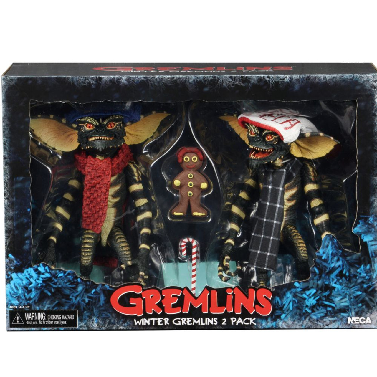 Gremlins 7" Christmas Carol Winter Scene 2 Pack Set 1 by NECA - RetroFestive.ca