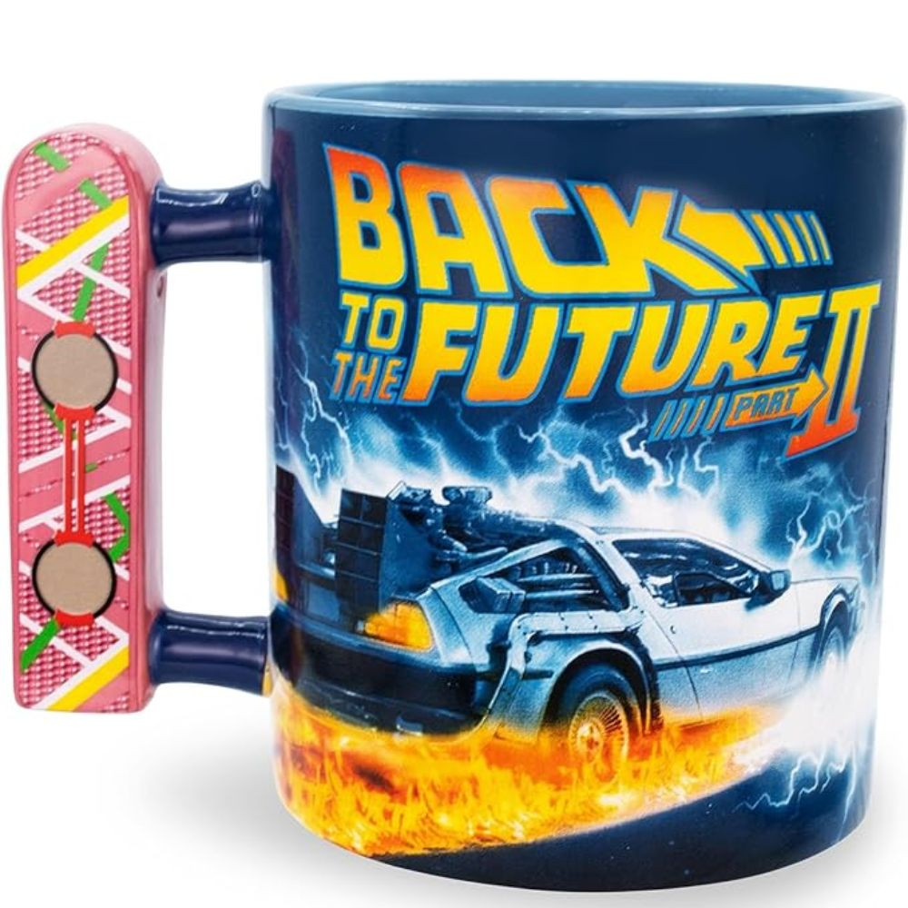 Back to the Future 20oz Mug with Sculpted Handle - RetroFestive.ca