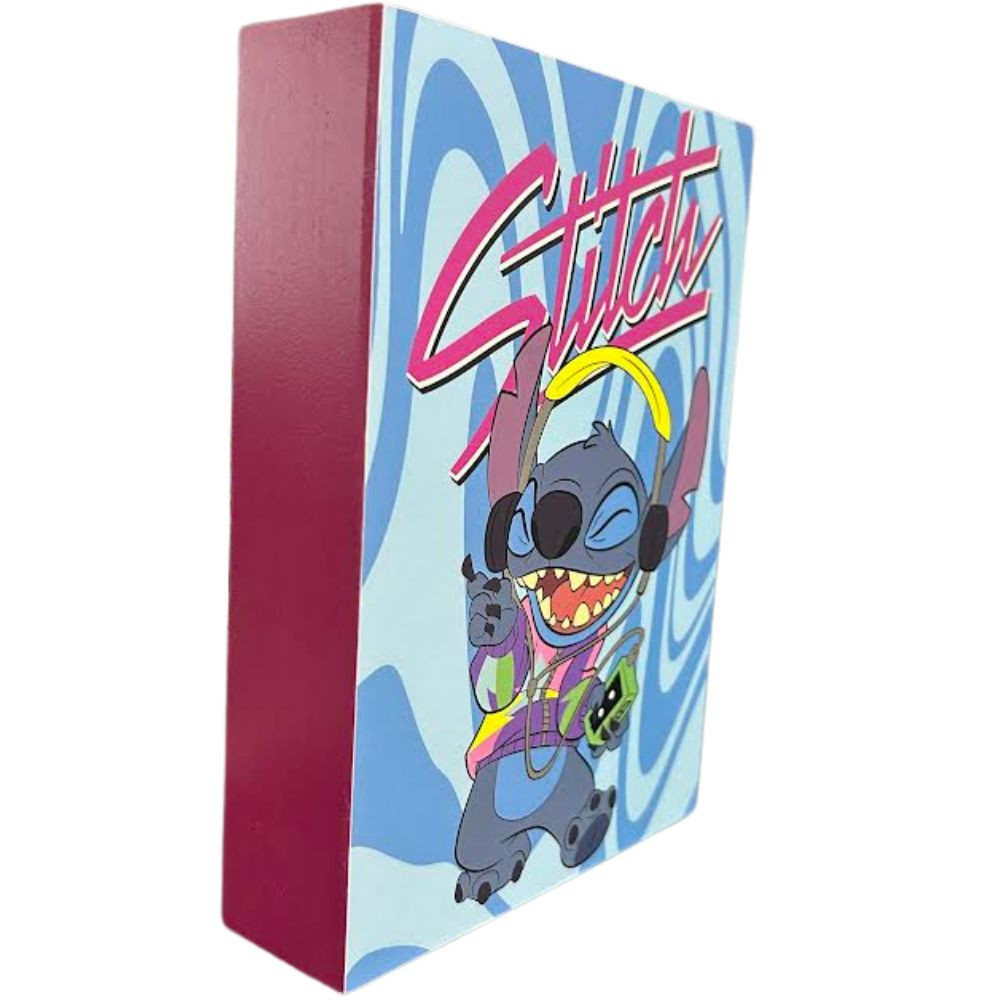 Lilo & Stitch 7-Inch Wooden Wall Sign - RetroFestive.ca