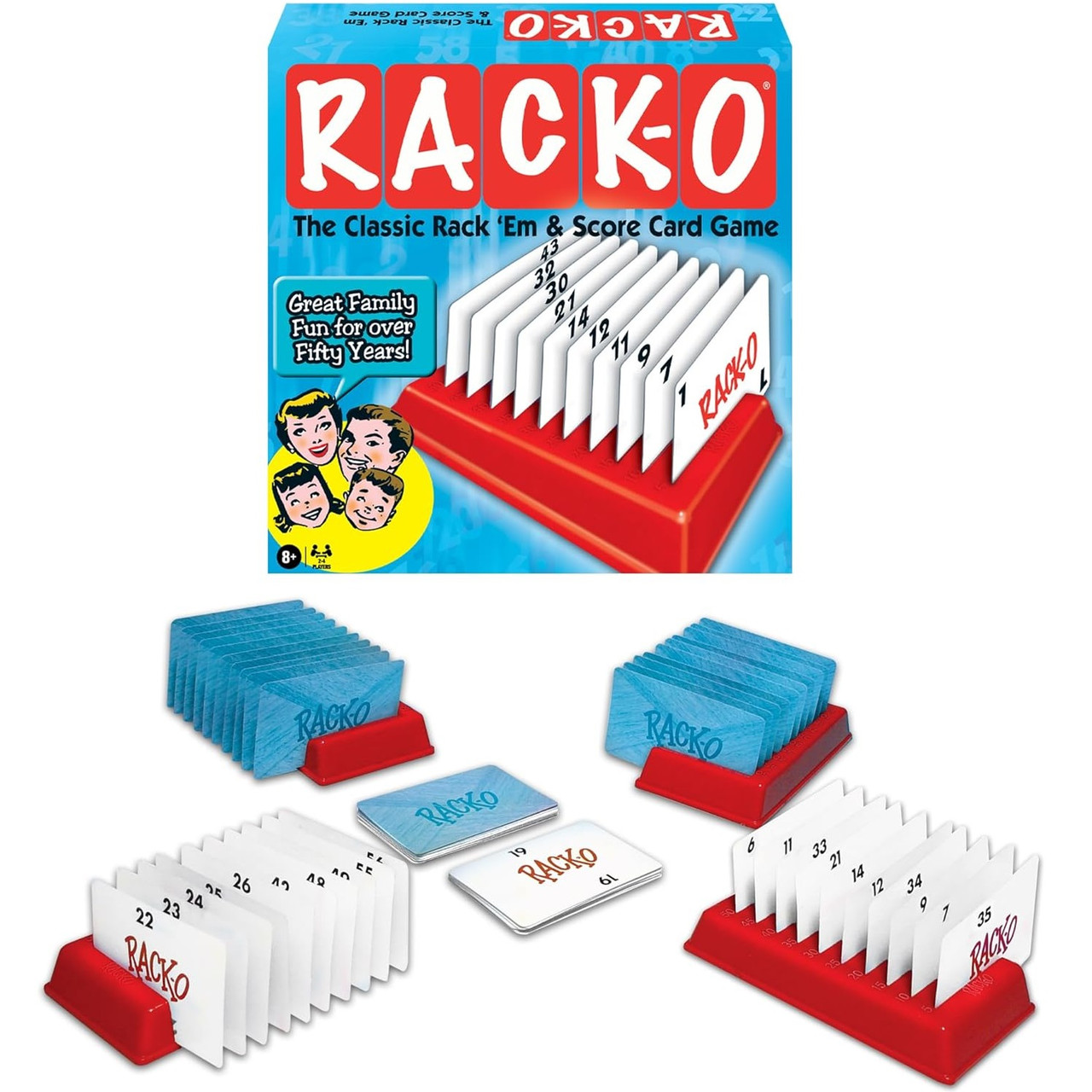 Rack-O Card Game - RetroFestive.ca