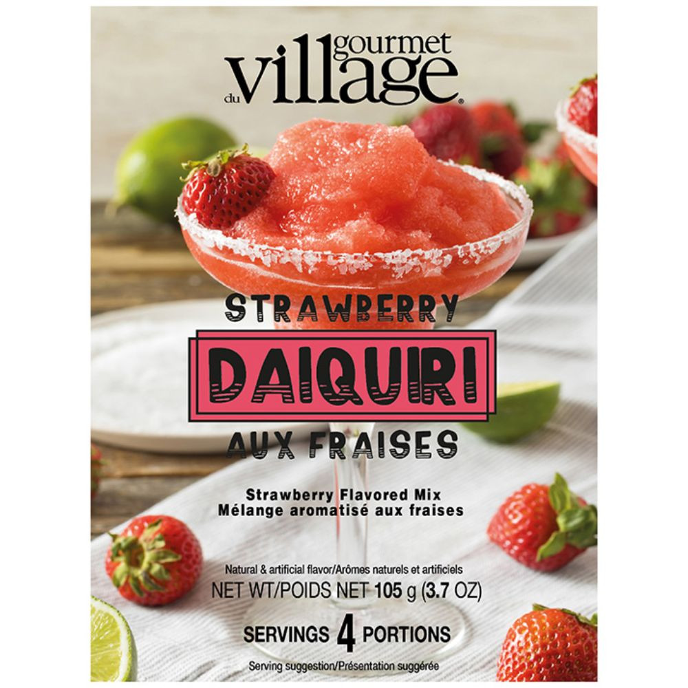 Strawberry Daiquiri Mix Box By Gourmet Village - RetroFestive.ca
