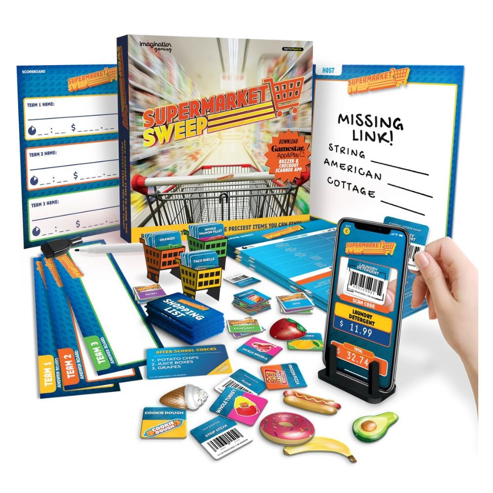 Supermarket Sweep Board Game - RetroFestive.ca