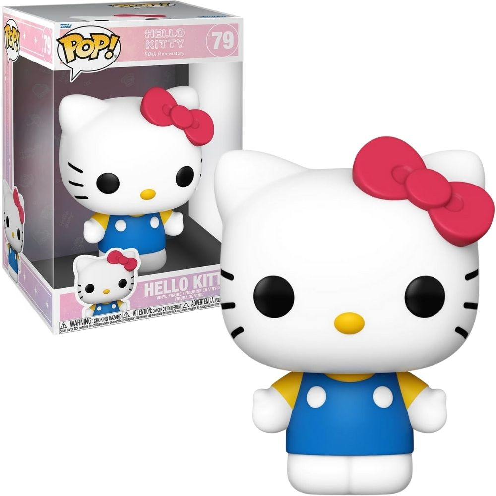 Pop! Hello Kitty 50th Anniversary: Jumbo Hello Kitty 10" - RetroFestive.ca
