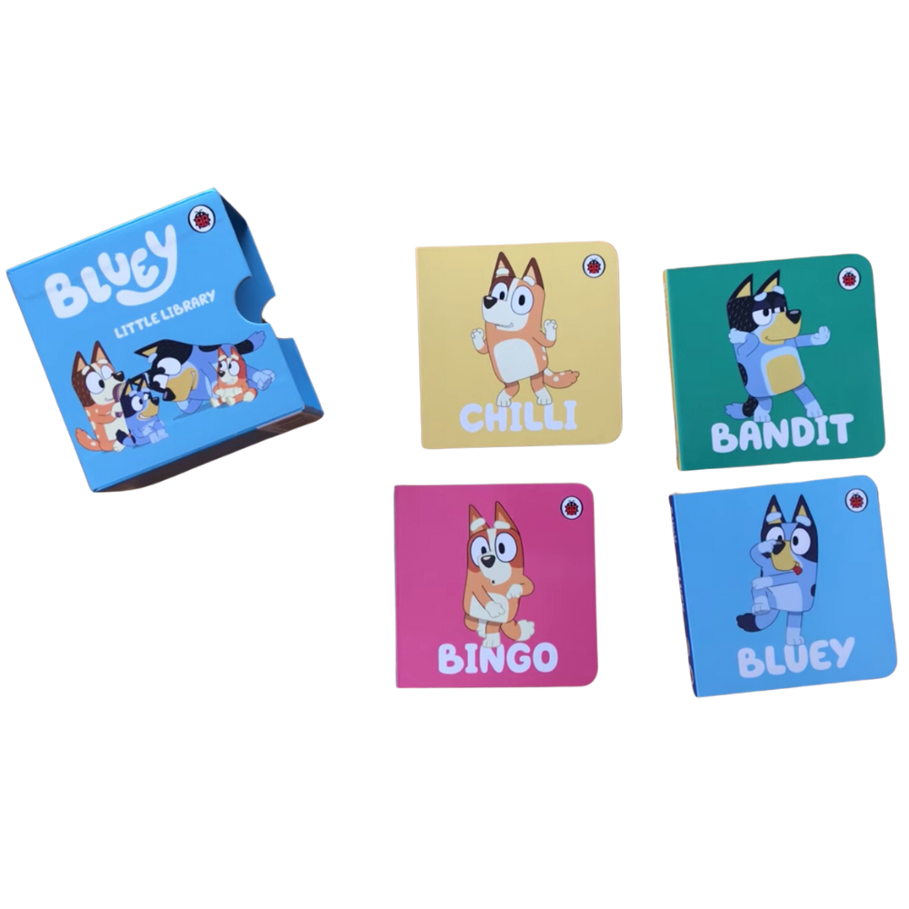 Bluey: Little Library 4-Book Box Set Canada | RetroFestive.ca