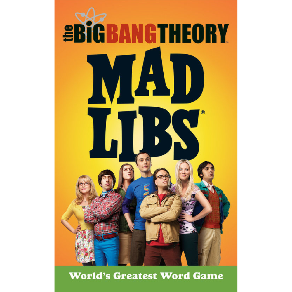 The Big Bang Theory Mad Libs Canada | RetroFestive.ca