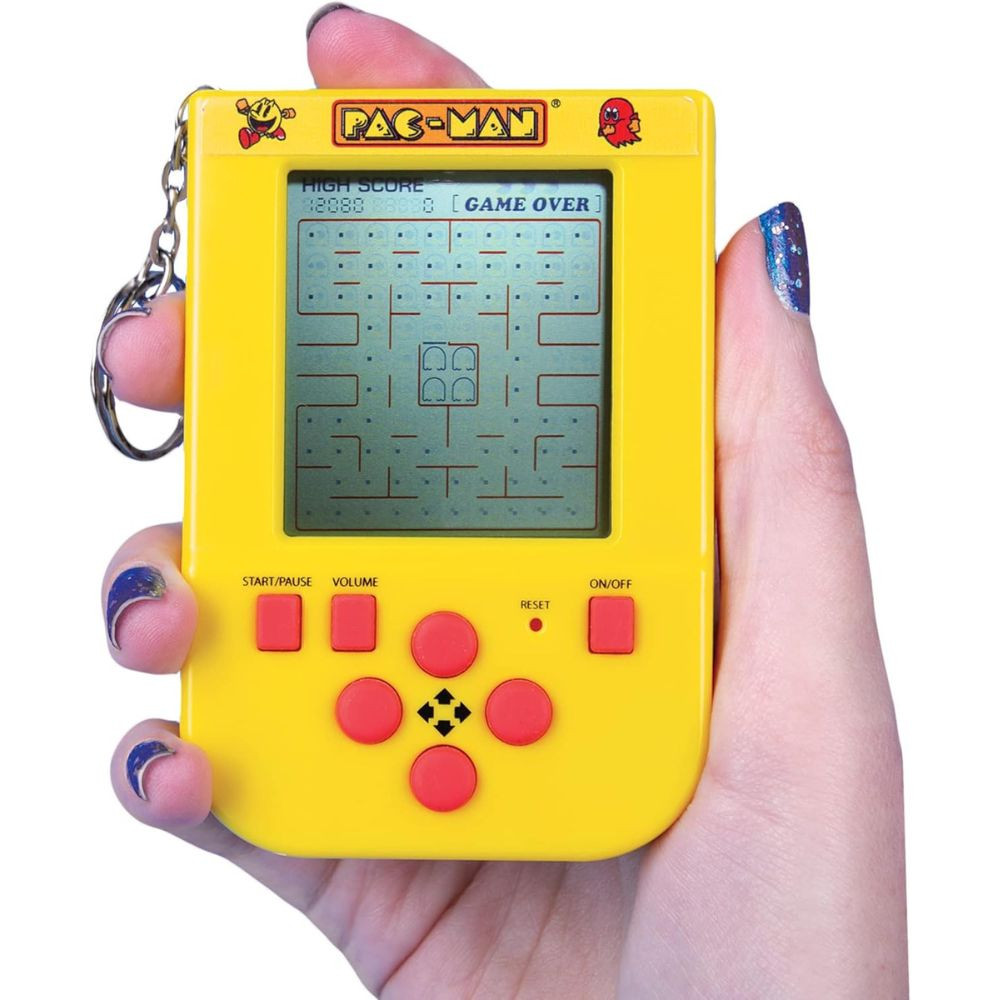 Pac-Man Arcade Game Keyring - RetroFestive.ca