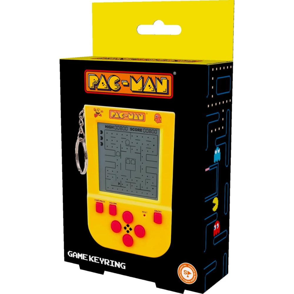 Pac-Man Arcade Game Keyring - RetroFestive.ca