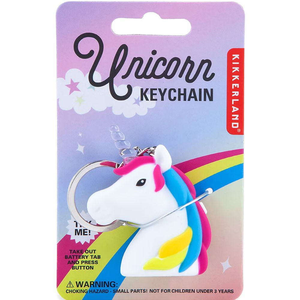 Unicorn Keychain - RetroFestive.ca