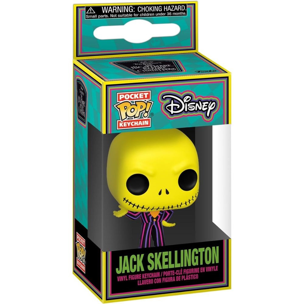 Pop! Keychain: Nightmare Before Christmas - Blacklight Jack ...
