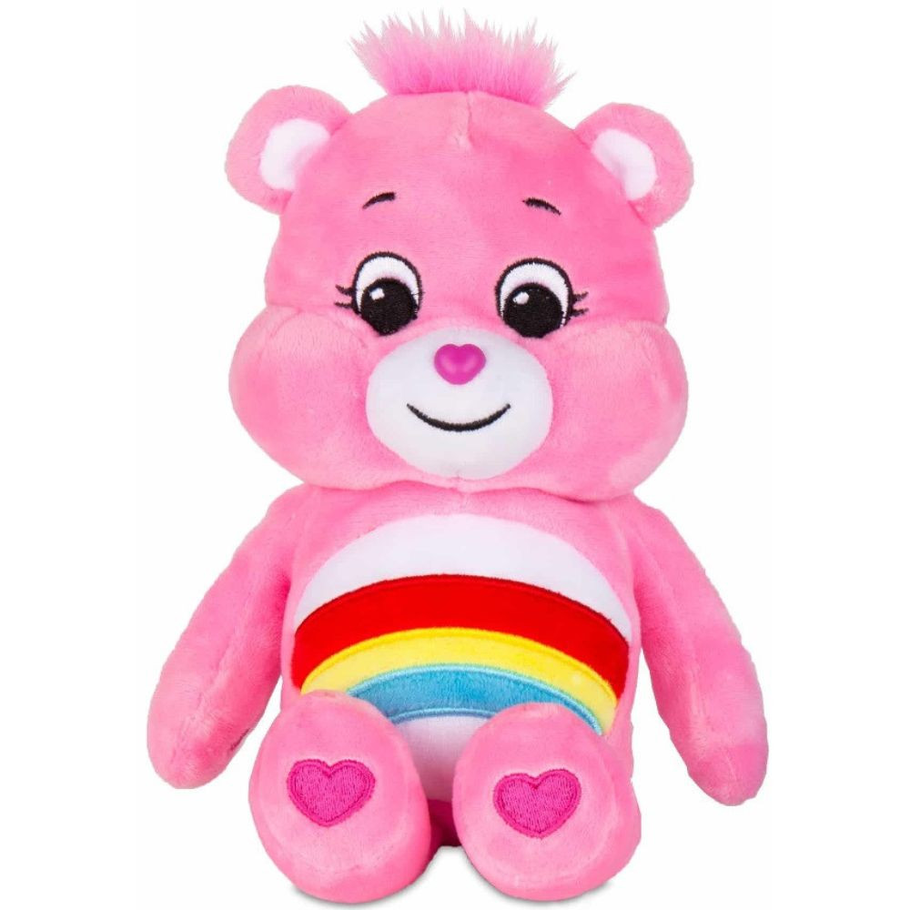 Cheer Bear - 10-Inch Care Bears Bean Plush - RetroFestive.ca