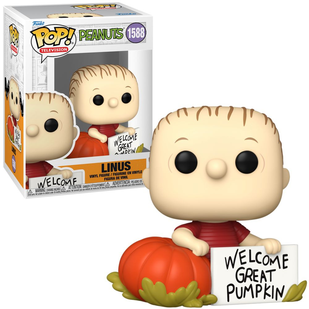 Pop! Animation: Peanuts - Linus With Pumpkin - RetroFestive.ca