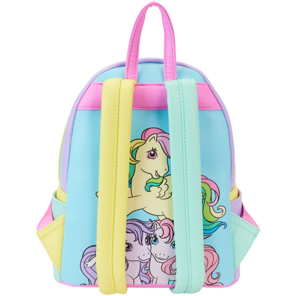 My Little Pony Colour Block Mini Backpack by Loungefly - RetroFestive.ca