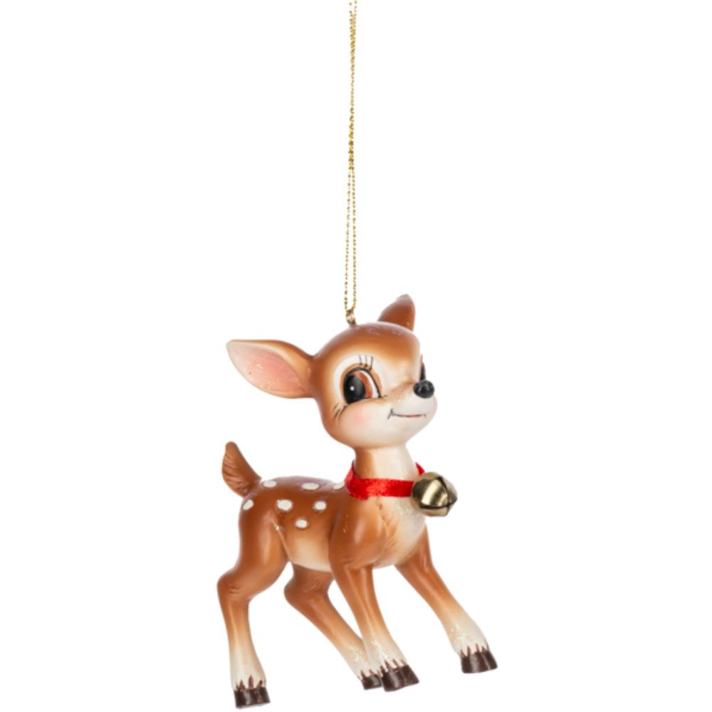 Vintage Reindeer Ornament in 3 Styles (Per Each) - RetroFestive.ca