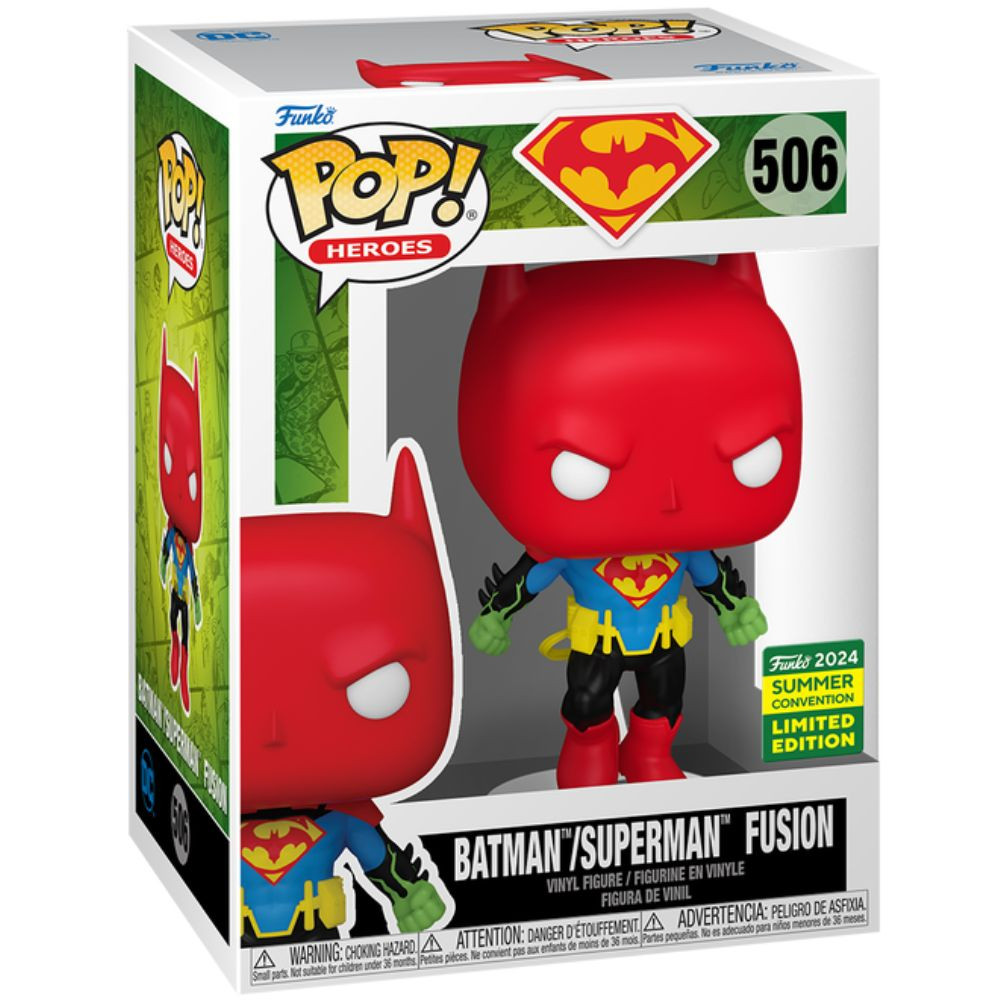 Pop! Heroes : (SDCC Exclusive) - Batman/Superman Fusion - RetroFestive.ca