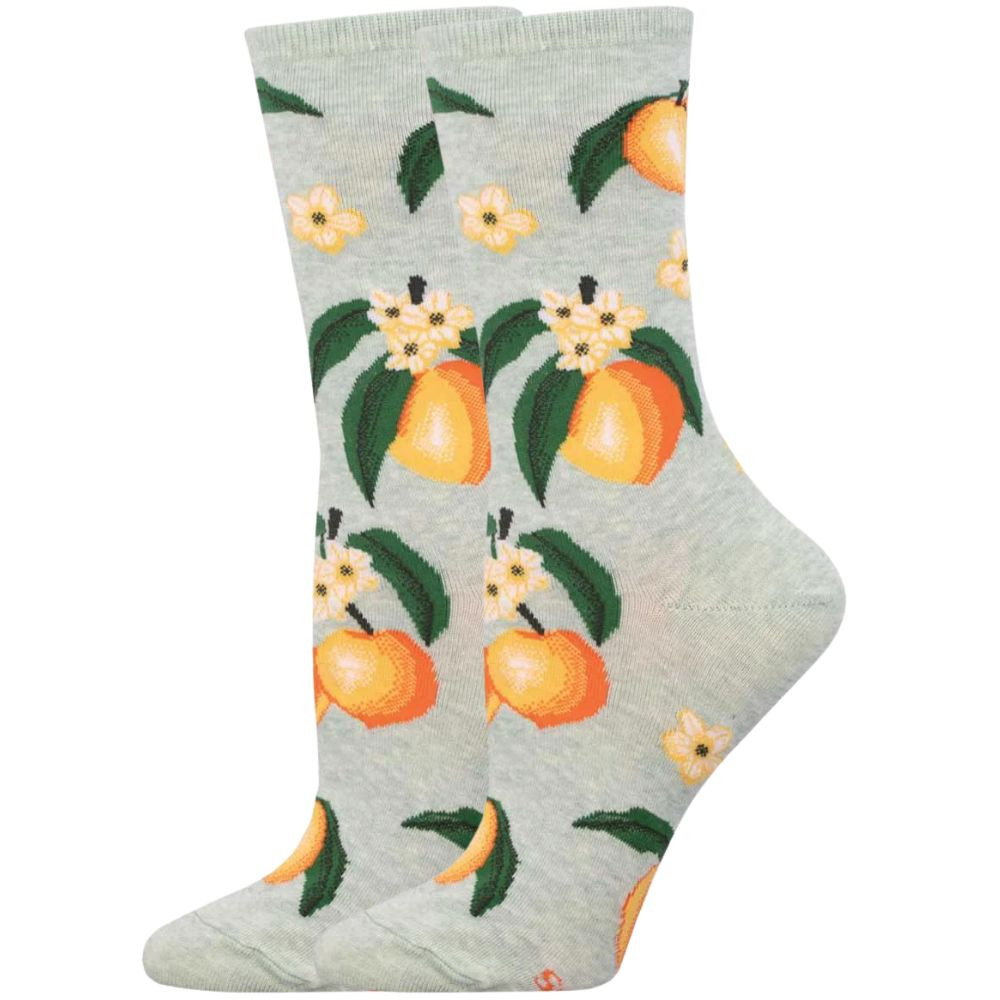 Sweet Peach Socks for Women by Socksmith - RetroFestive.ca