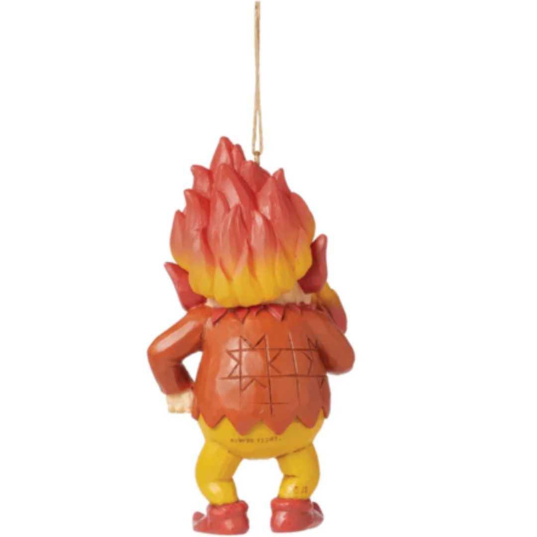 Heat Miser Holding Fire Ornament by Jim Shore - RetroFestive.ca