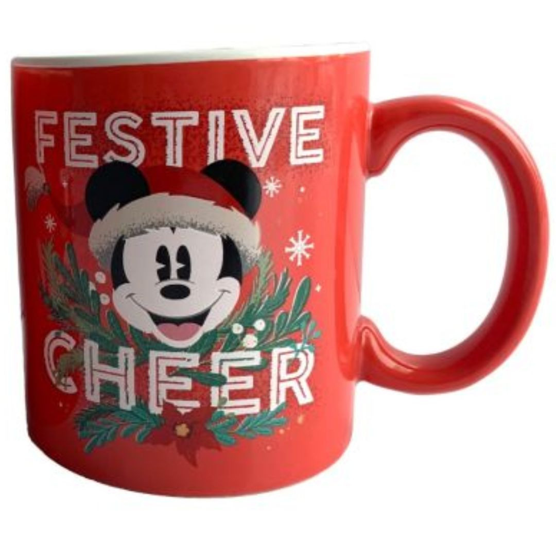 Mickey Mouse "Festive Cheer" Mug - RetroFestive.ca