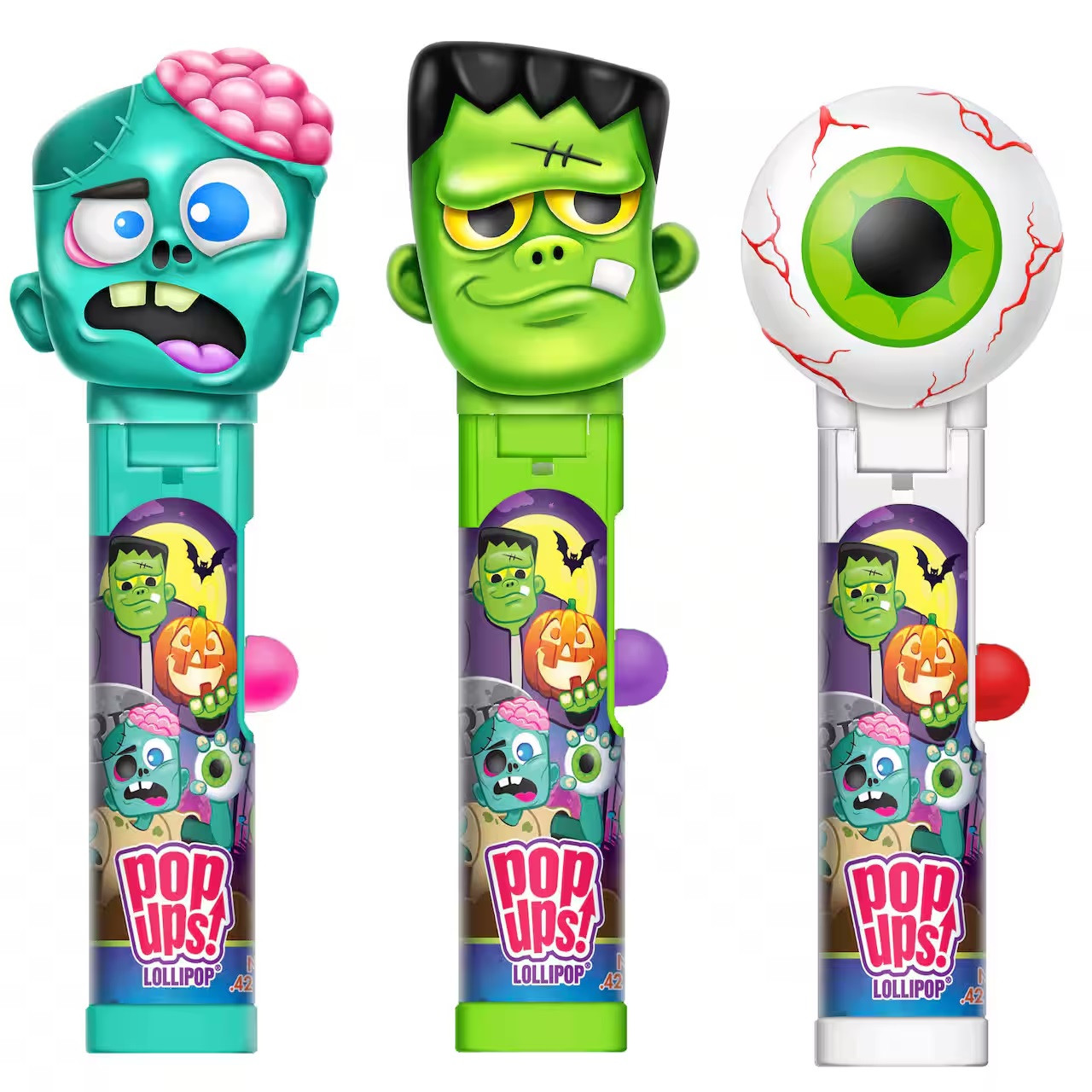 Candy Monster Pop Ups Lollipops Single - RetroFestive.ca