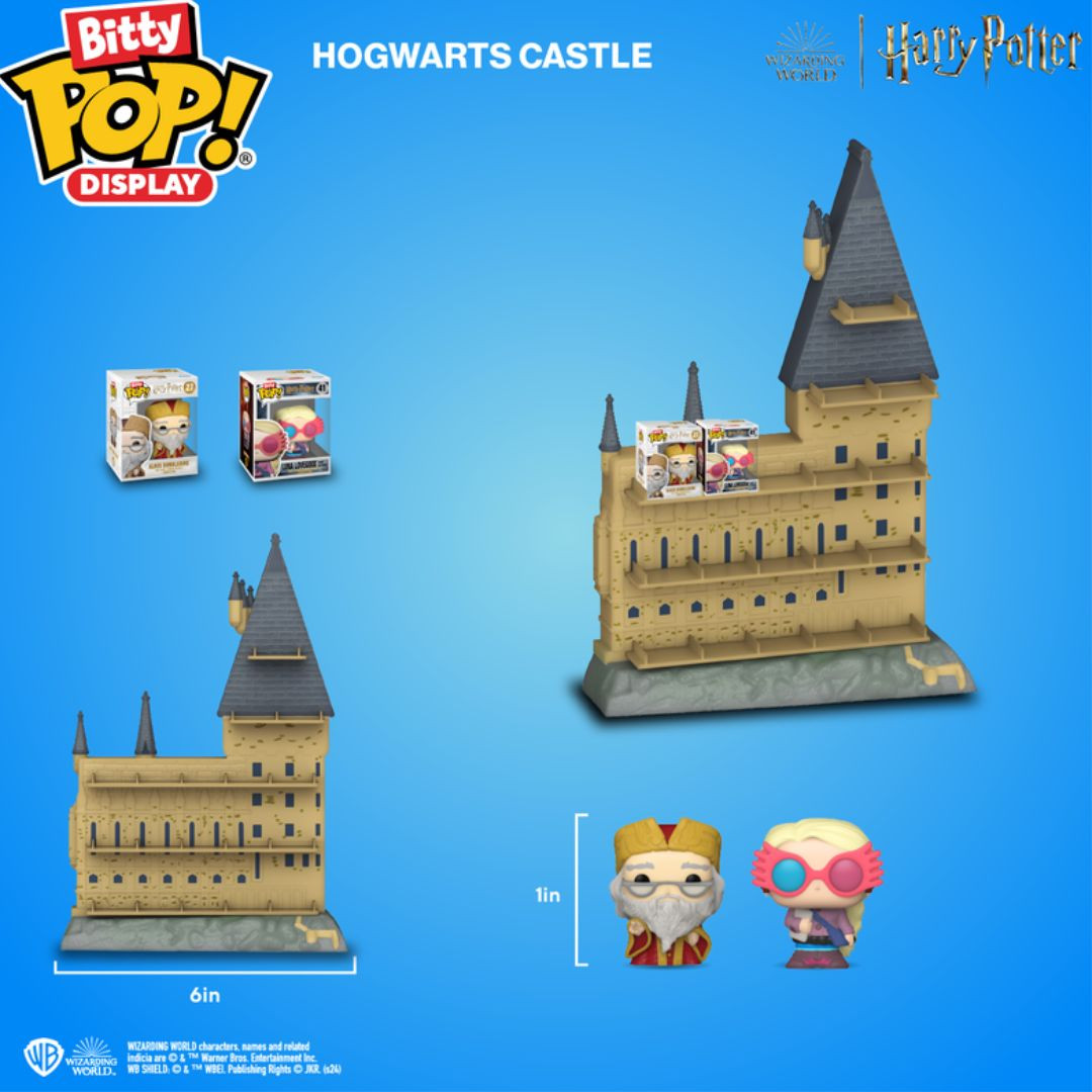Bitty Pop! : Harry Potter - Hogwarts Castle Display - RetroFestive.ca