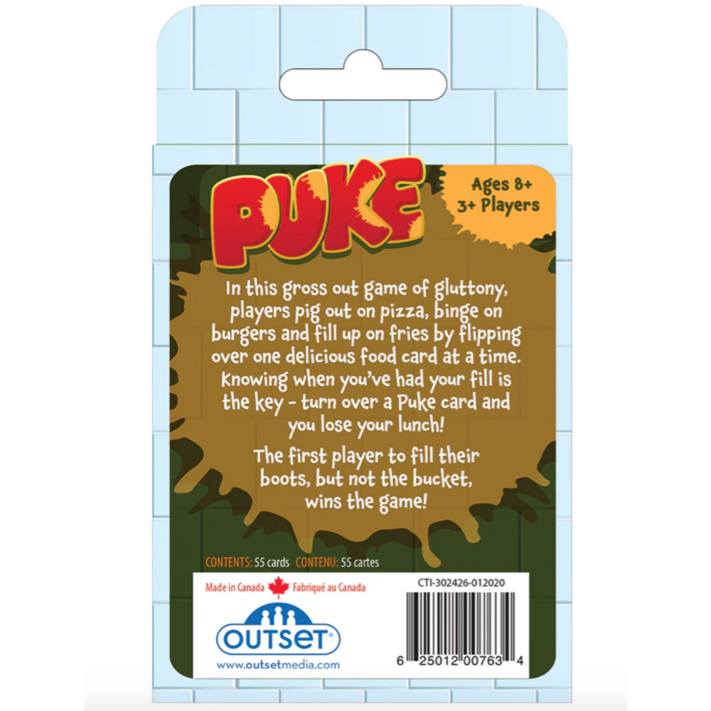 Puke Card Game Canada | RetroFestive.ca