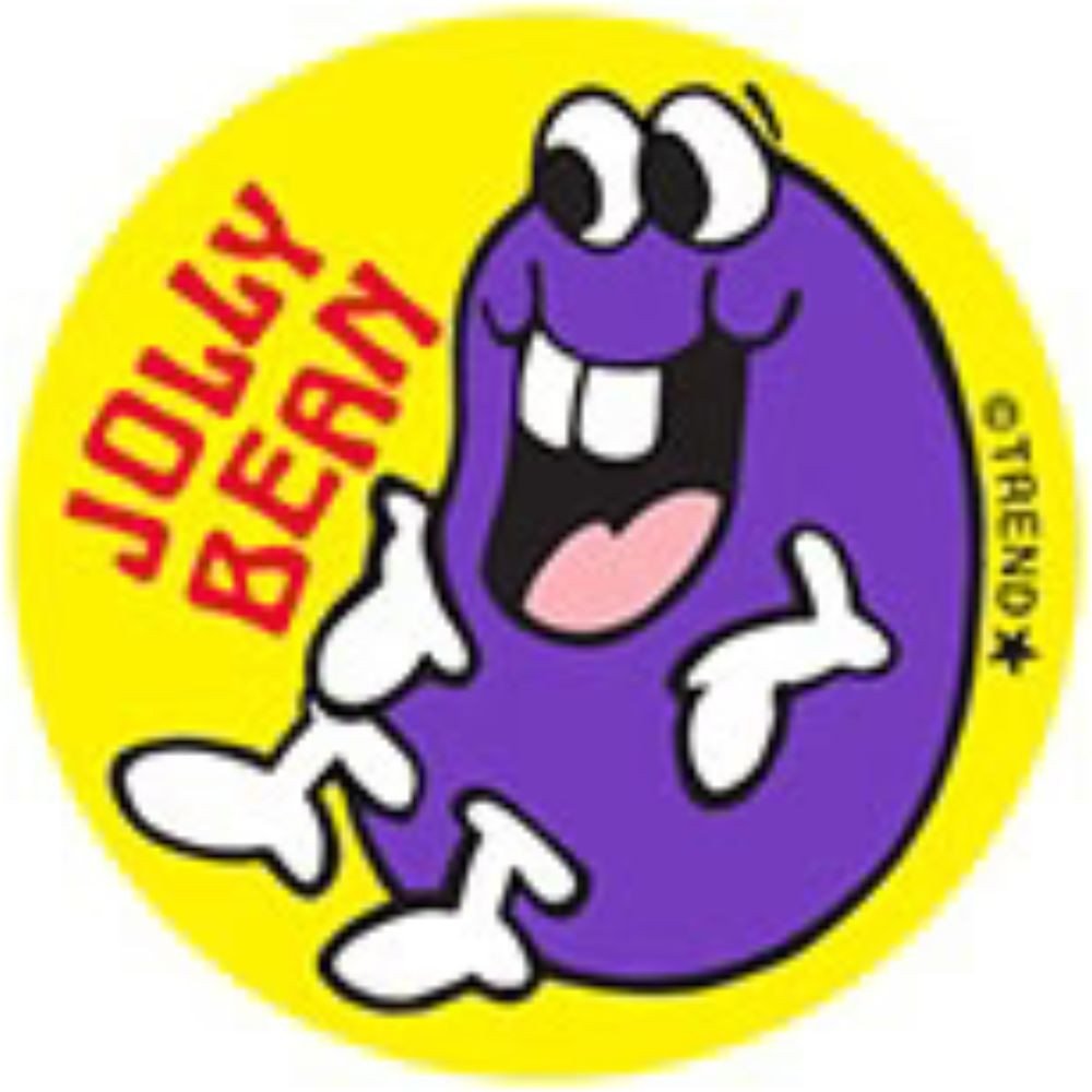 Jolly Bean! - Jelly Bean Scent Retro Scratch 'n Sniff Stickers ...