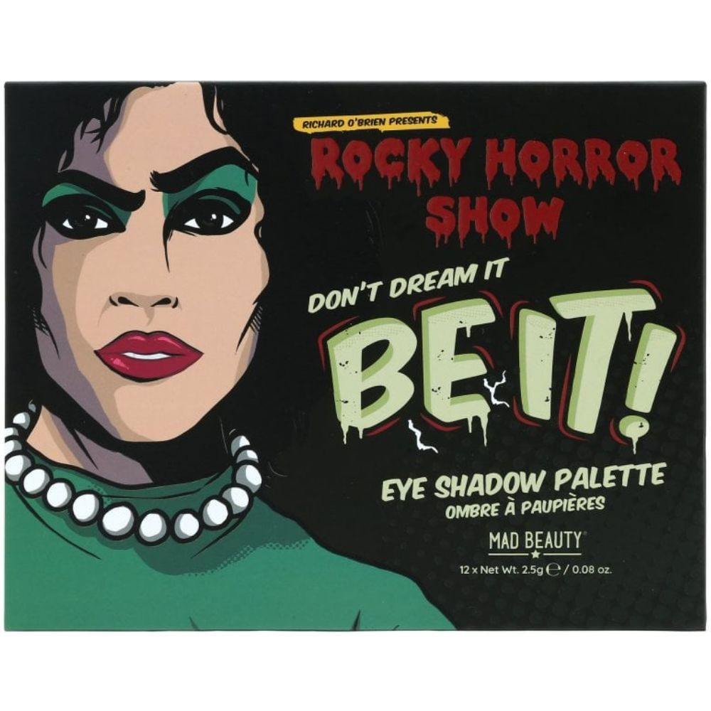 Rocky Horror Show Eyeshadow Palette by Mad Beauty - RetroFestive.ca