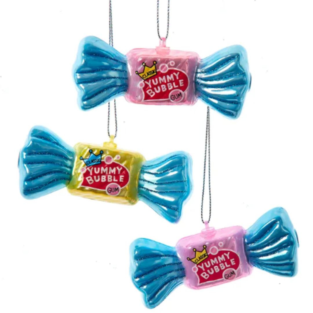 Bubblegum Glass Ornament (Per Each) - RetroFestive.ca