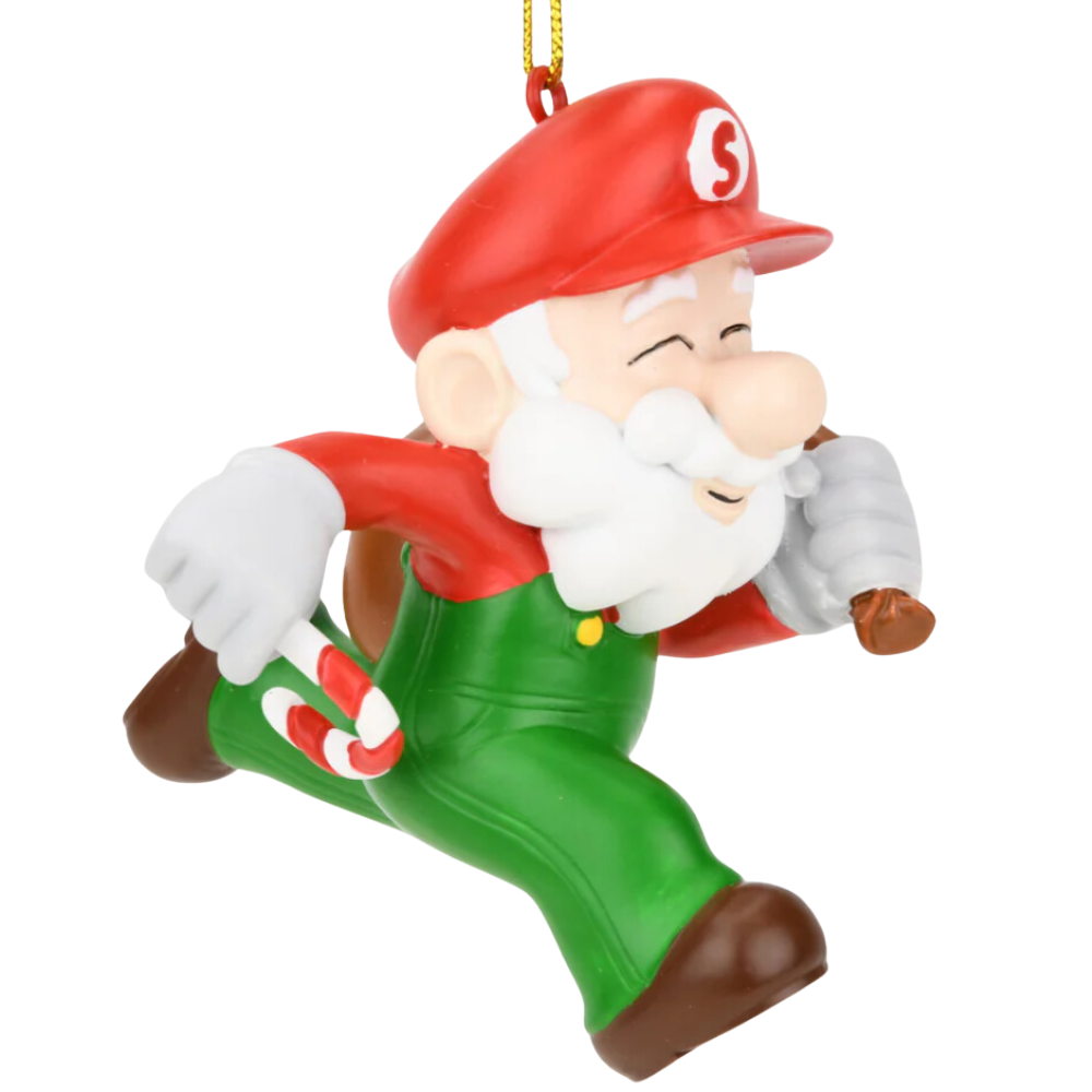 Super Santa Bros Ornament Canada | RetroFestive.ca