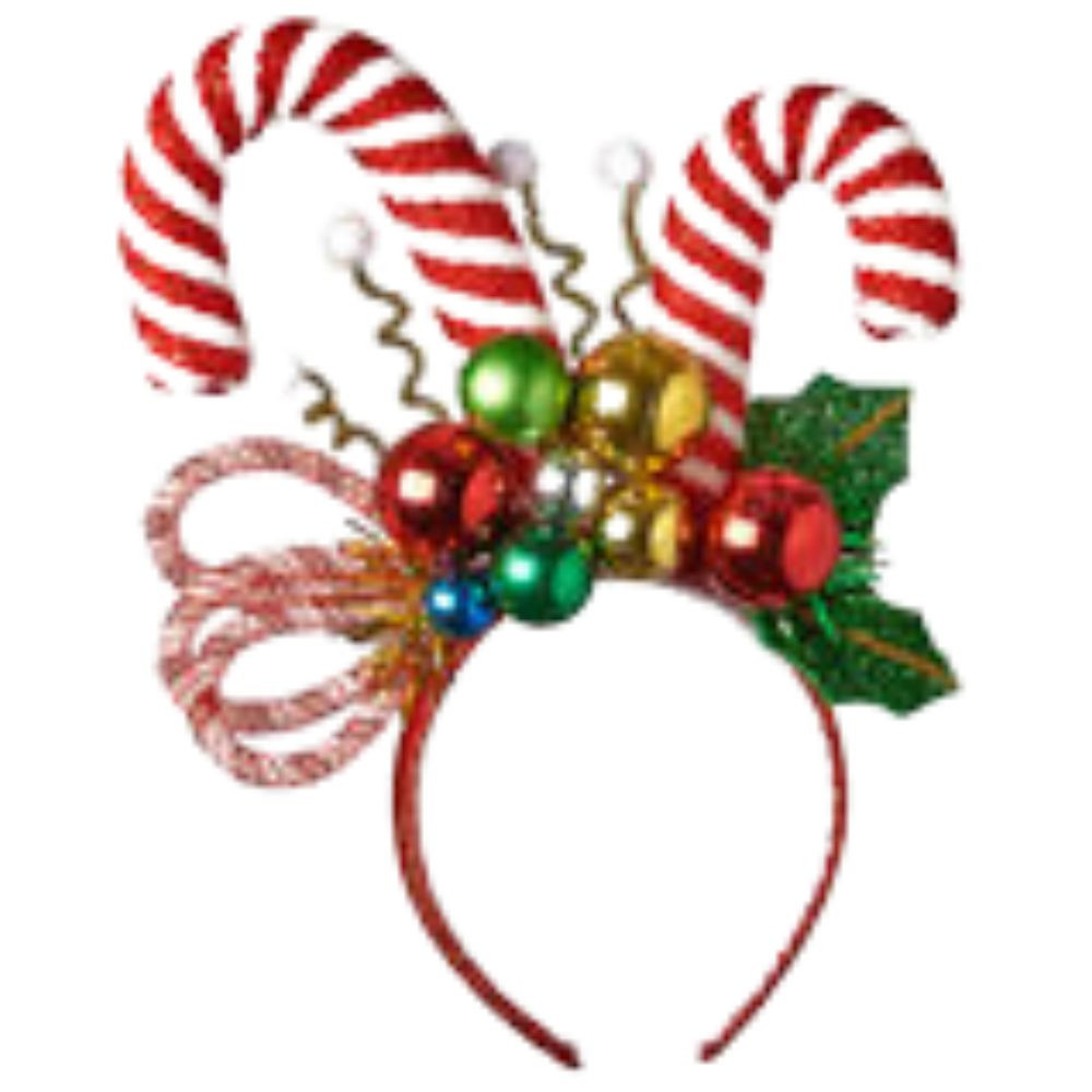 Candy Cane Headband - RetroFestive.ca