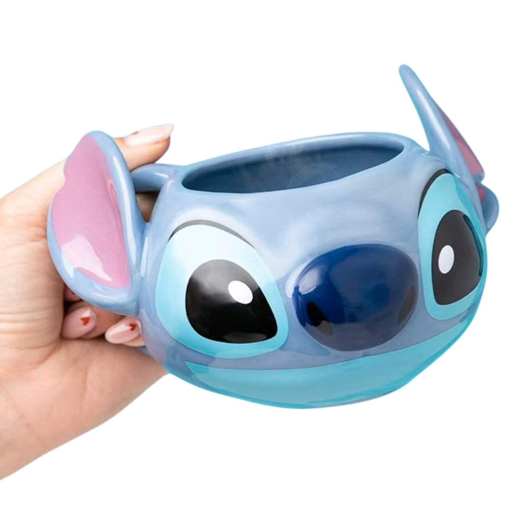 Stitch Shaped Ceramic Mug Canada | RetroFestive.ca