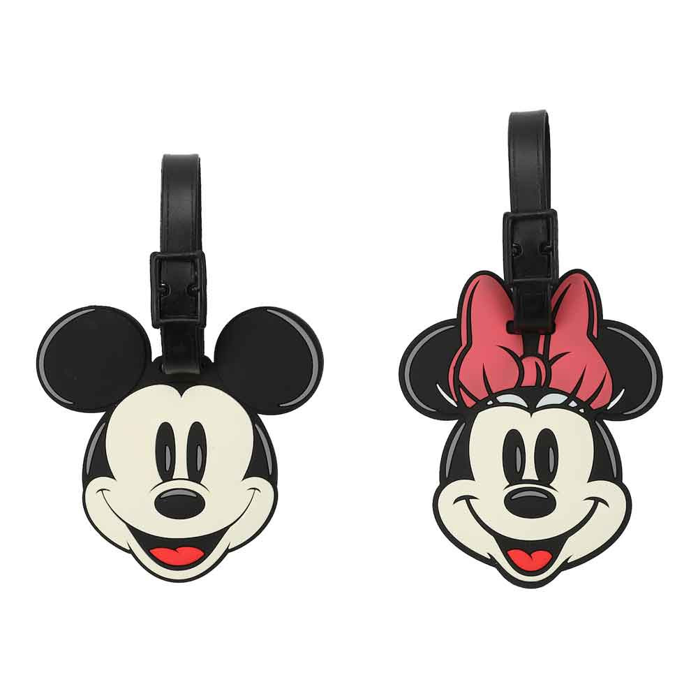 Disney - Mickey & Minnie Twin Pack Luggage Tags 2 Pack Canada ...