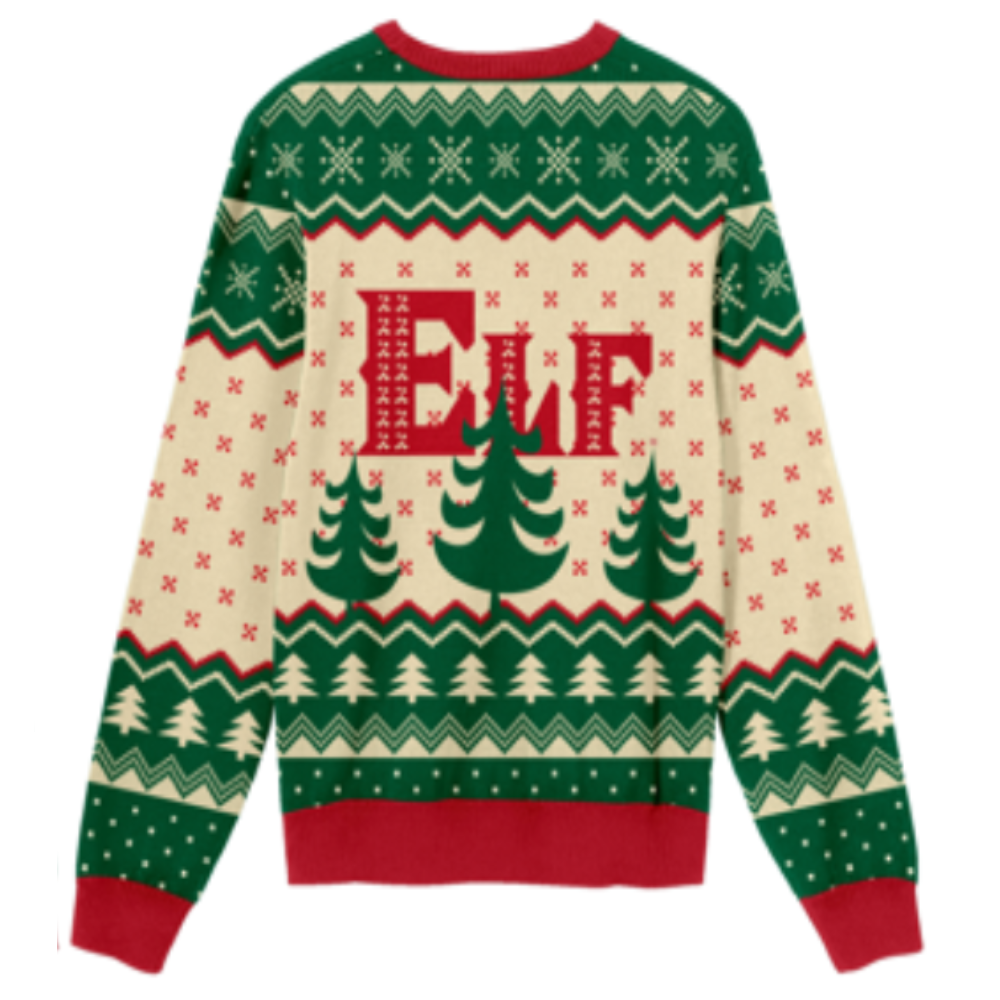 Raised by Elves - ELF Ugly Christmas Sweater Canada | RetroFestive.ca