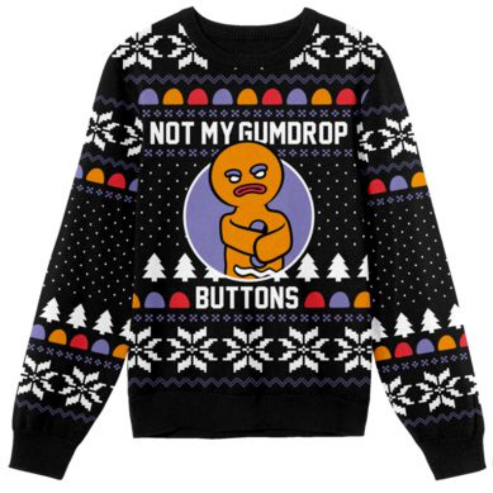 Shrek Not My Gumdrop Buttons Ugly Christmas Sweater Canada ...
