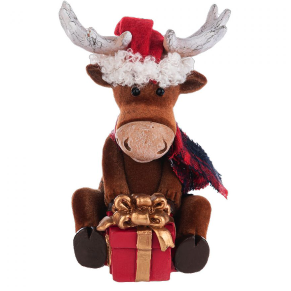Merry Chris-Moose Charm Canada | RetroFestive.ca