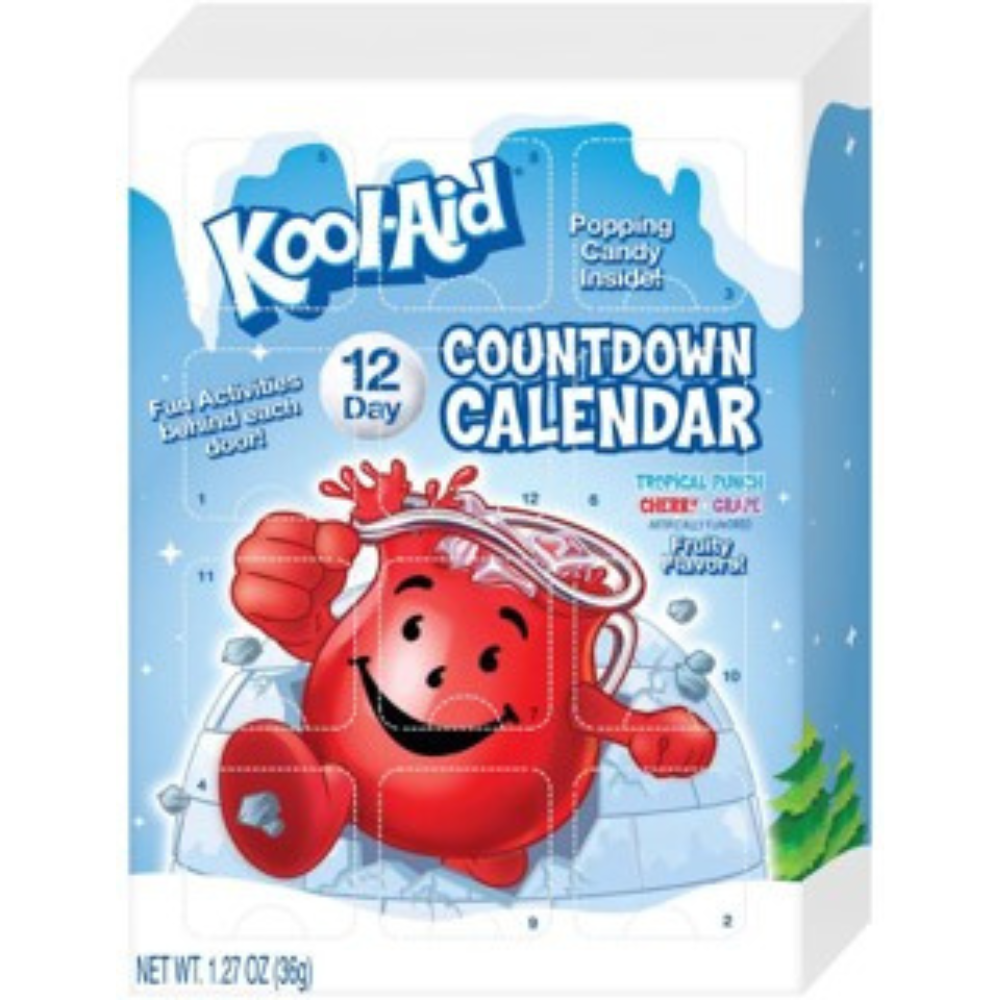 Kool-Aid 12 Day Countdown Calendar Canada | RetroFestive.ca