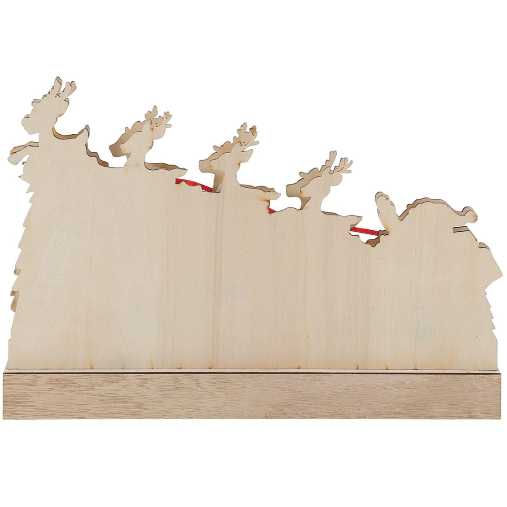 Rudolph Sleigh Lit Decor Canada | RetroFestive.ca