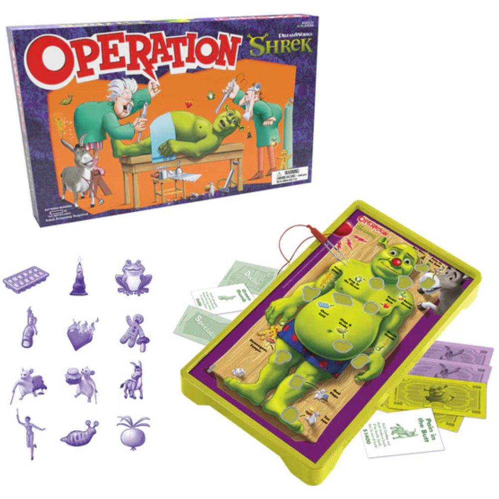 Shrek Operation Game - RetroFestive.ca