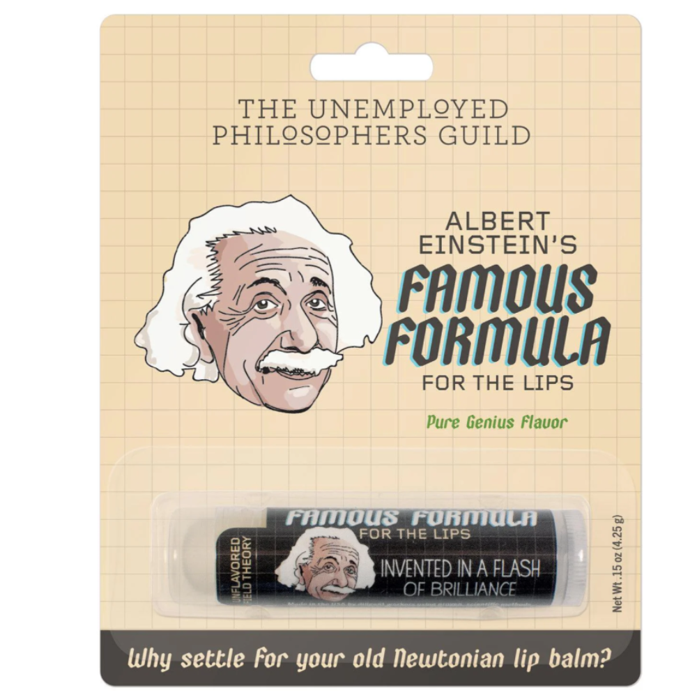 Einstein's Famous Formula for the Lips Balm Canada | RetroFestive.ca