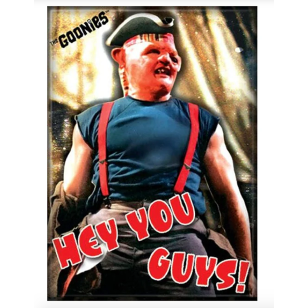 The Goonies Sloth Hey You Guys Fridge Magnet Canada | RetroFestive.ca