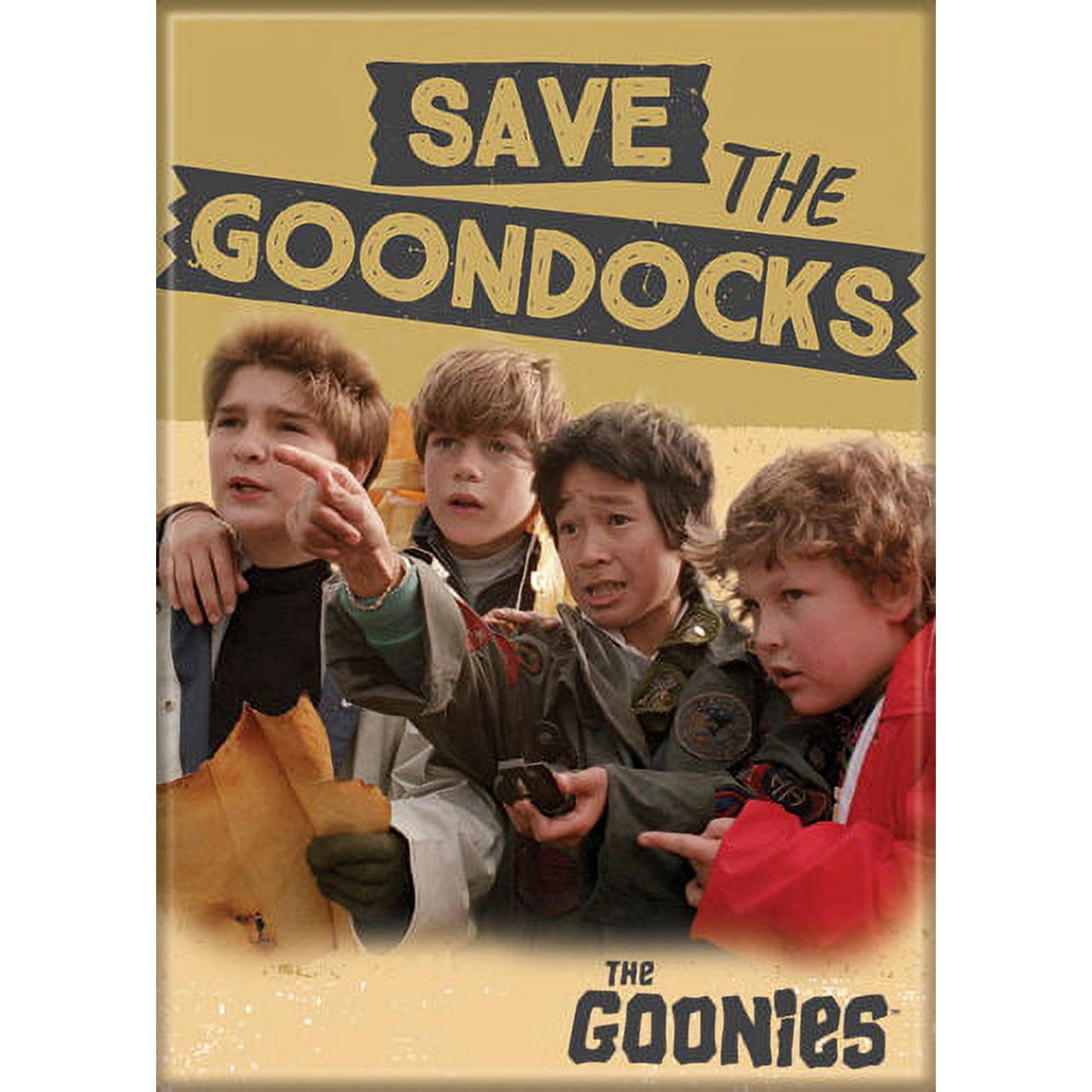 The Goonies Save the Goondocks Fridge Magnet Canada | RetroFestive.ca