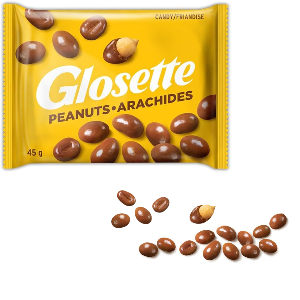 Glosette Peanuts Bag Canada | RetroFestive.ca